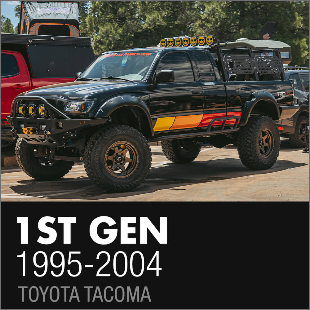1st Gen Toyota Tacoma Sliders/Steps/Nerfs | TACOMABEAST
