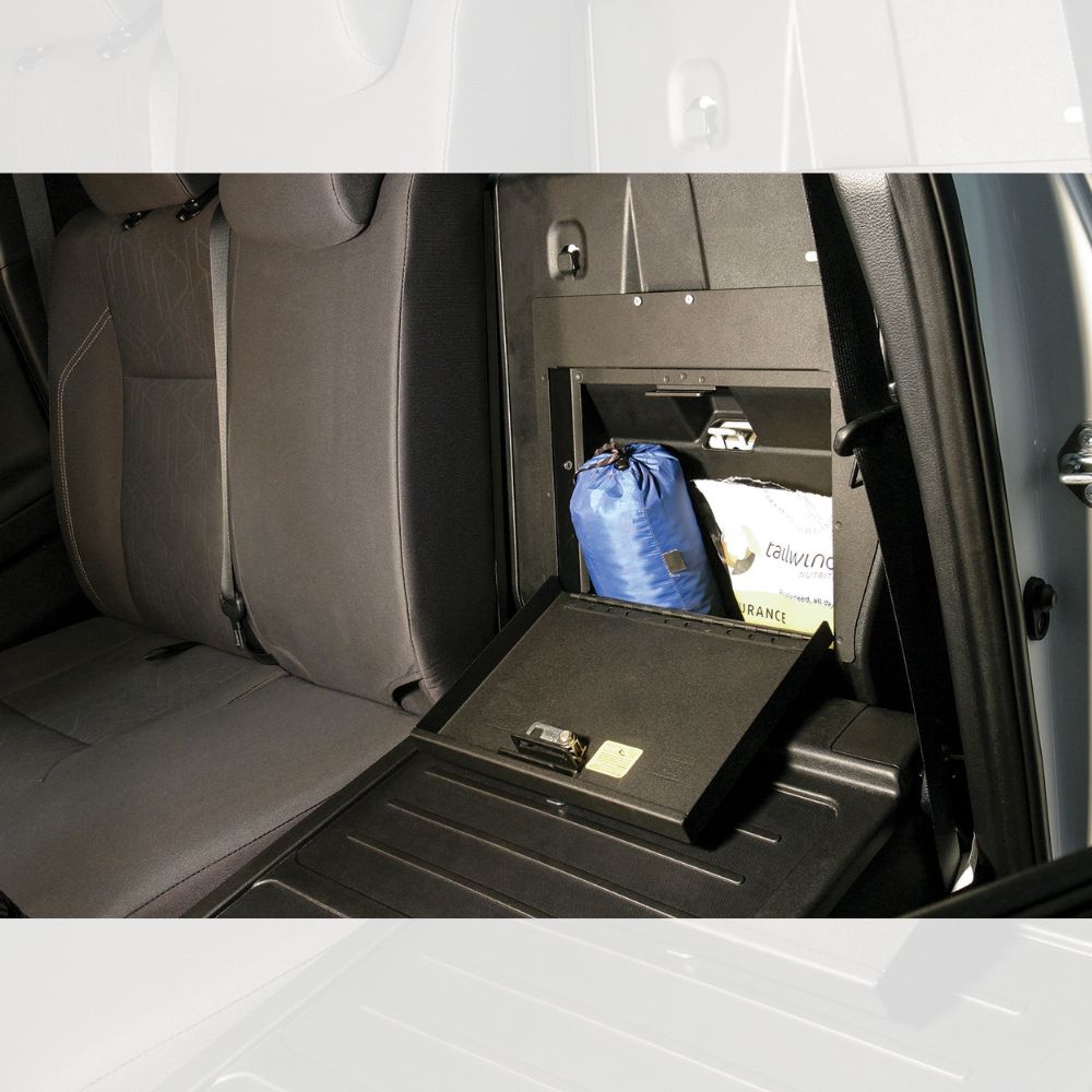 Rear Security Cubby Cover Fits 2005-2023 Toyota Tacoma