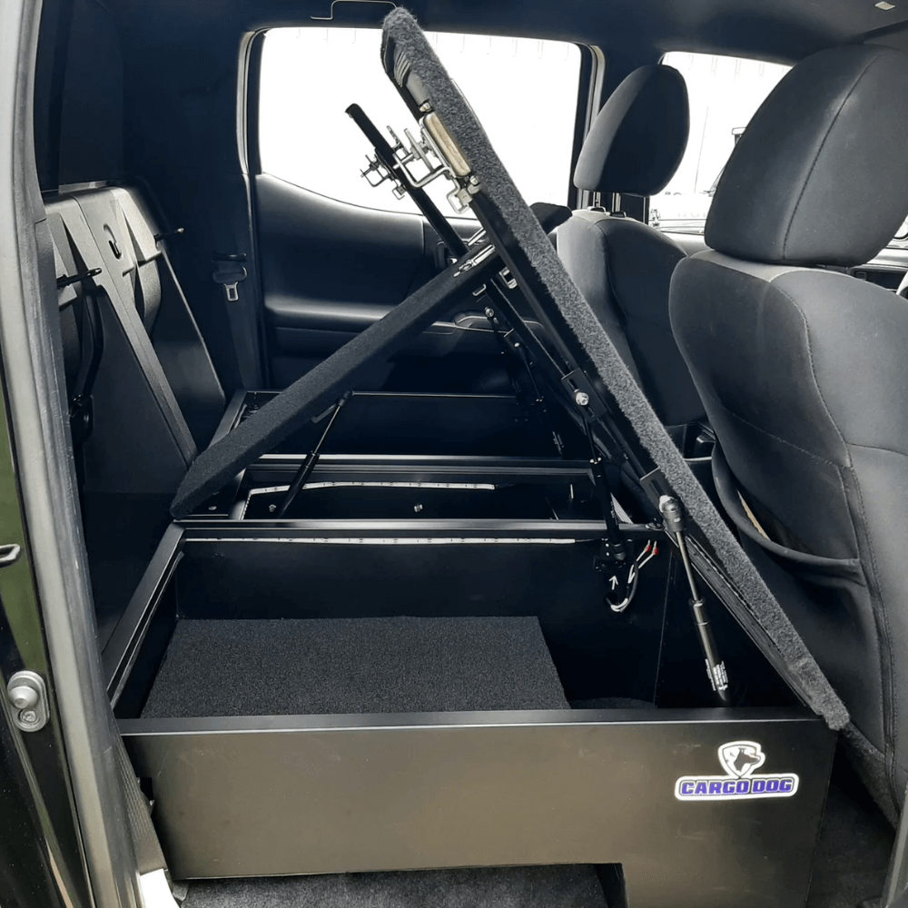2016-2023 Toyota Tacoma Rear Seat-Delete Storage System