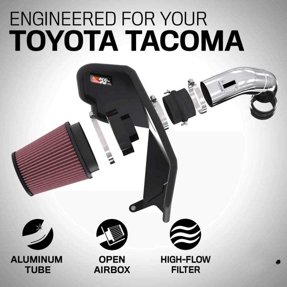 2024+ Toyota Tacoma Cold Air Intake System - Aluminum Tube | L4-2.4L T