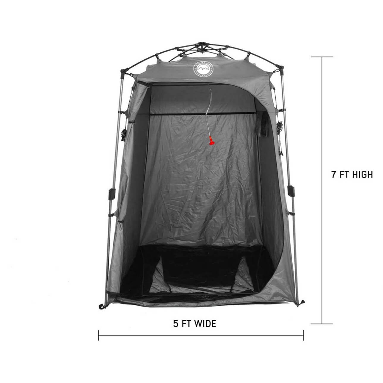 OVS Portable Privacy Room with Shower, Retractable Floor and Amenity P