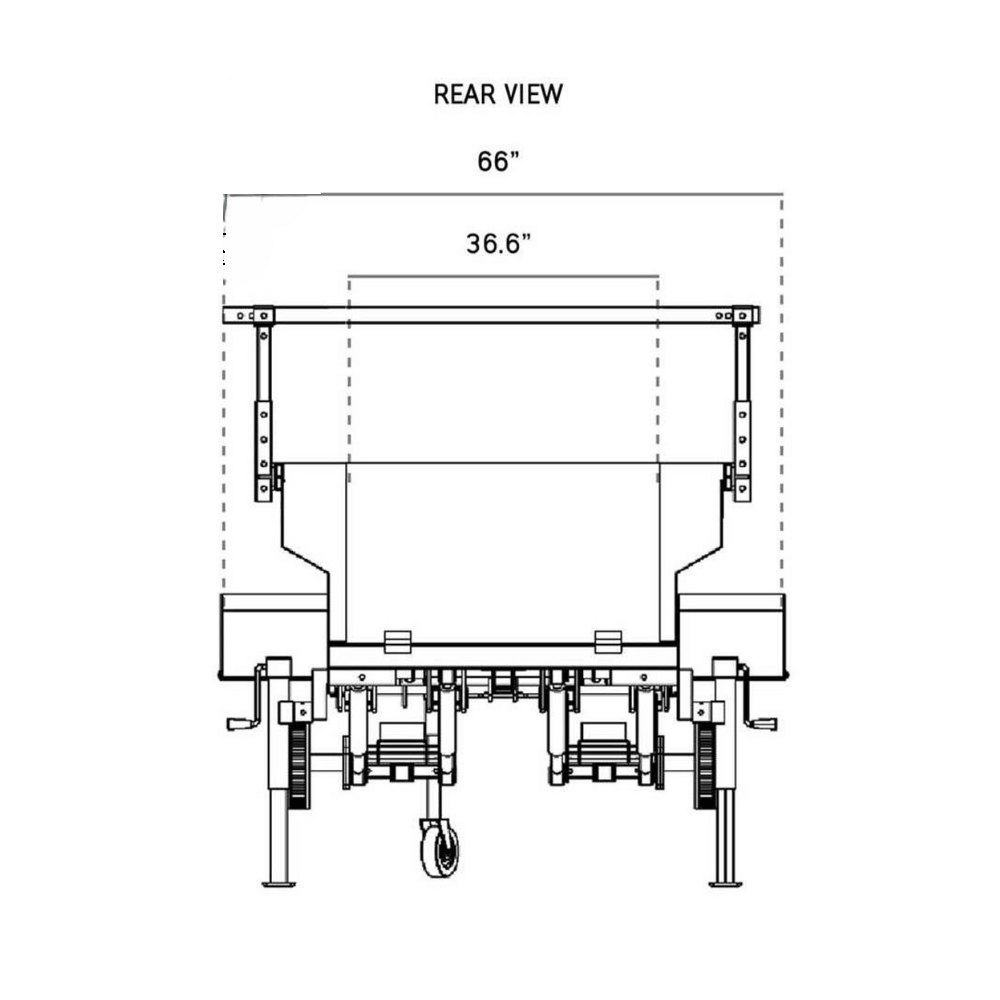 Off Road Trailer - Military Style With Full Articulating Suspension