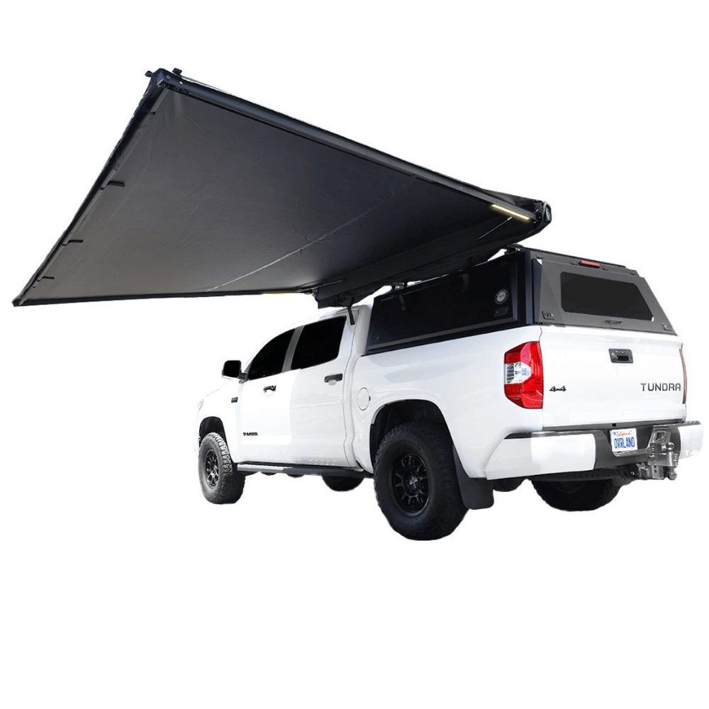 XD Nomadic Self-Deploying 90 Degree Awning with Lights & Black Out Fab