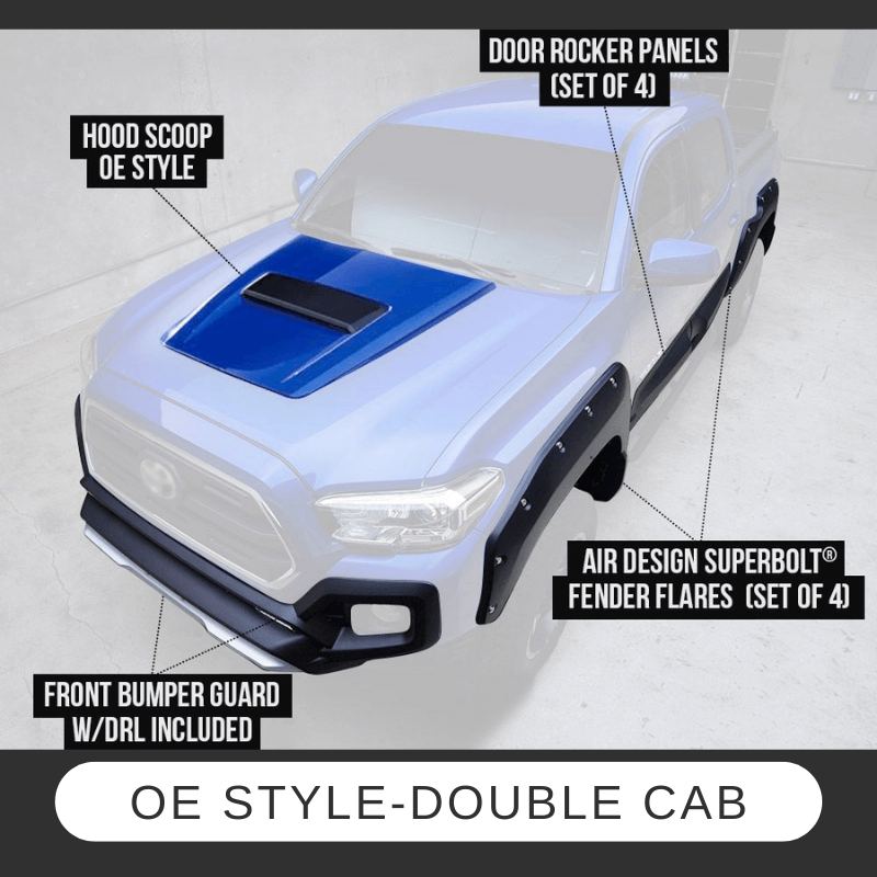 Full Off Road Body Kit Fits 2016-2023 Toyota Tacoma