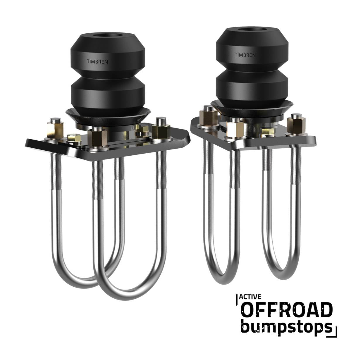 Timbren Active Off-Road Bump Stops with U-Bolt Flip Kit (Rear Kit)