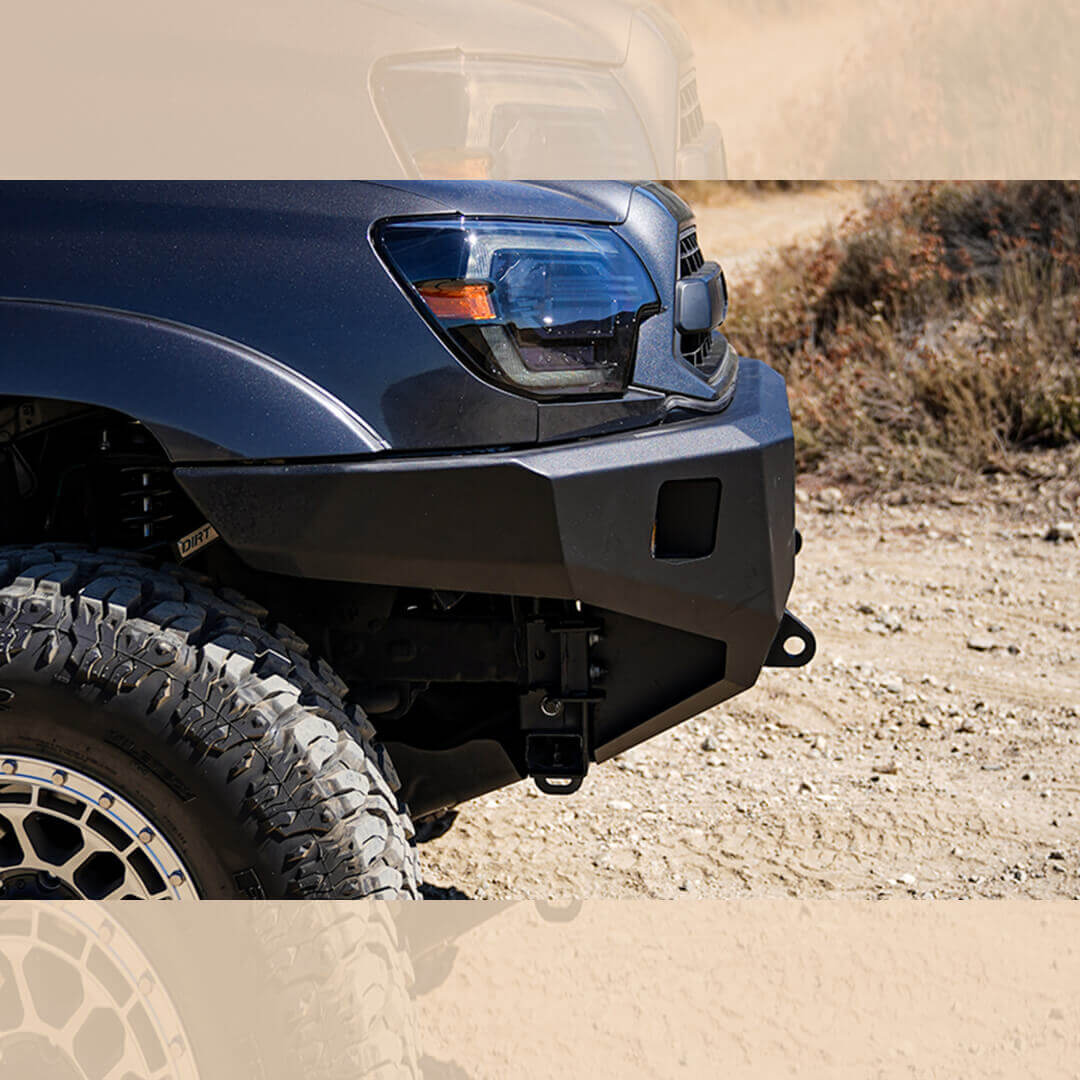 Pro Series Front Winch Bumper Fits 2005-2015 Toyota Tacoma