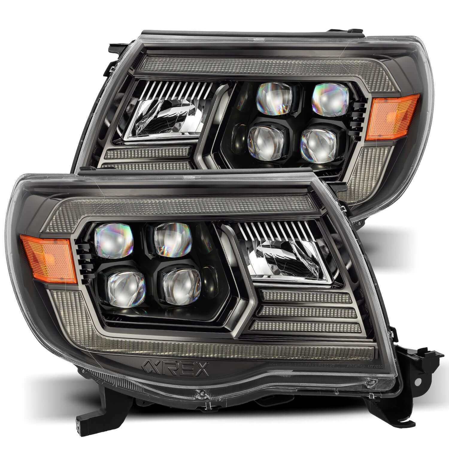NOVA-Series LED Projector Headlights | Clear DRL Fits 2005-2011 Toyota