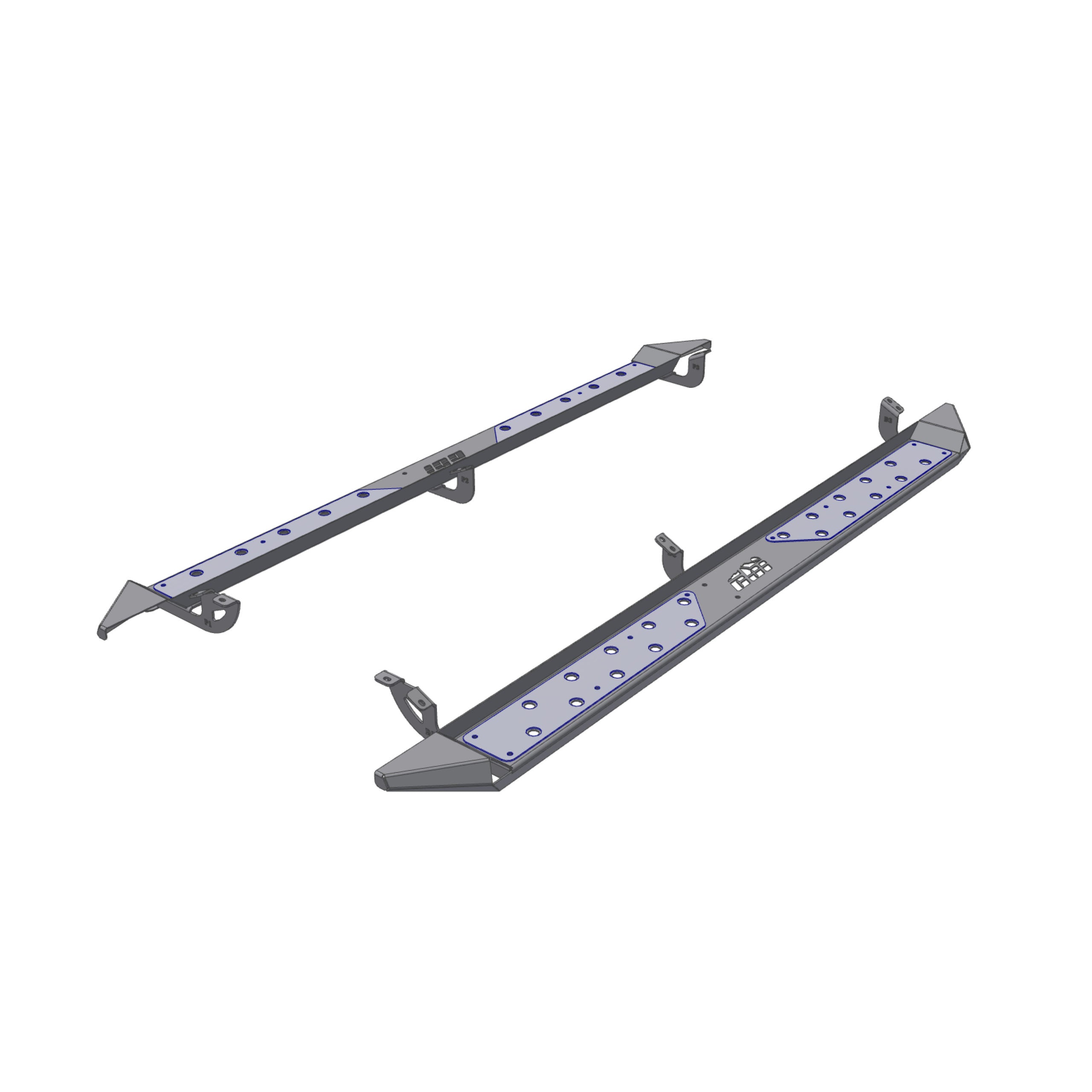 Side Steps Fits 2016-2023 Toyota Tacoma